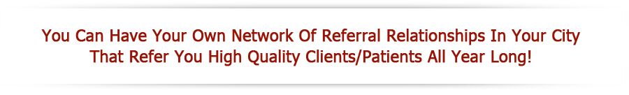 Marketing for Professionals & Doctors - National Professional Referral ...